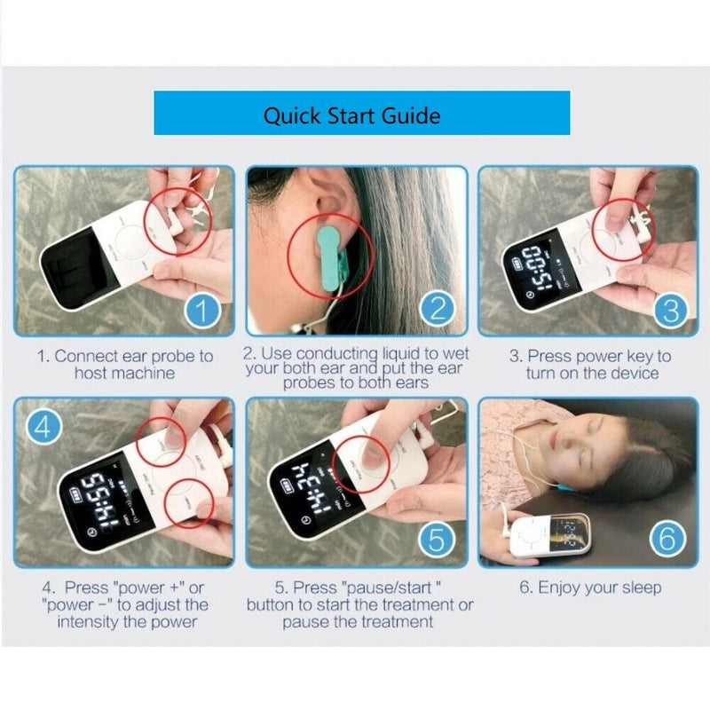 CES Max- CES Device- For Insomnia Anxiety-Alpha Wave Stim Therapy