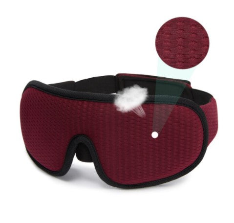 Breathable Deep Contoured Light Blocking Eye Mask for Sleep