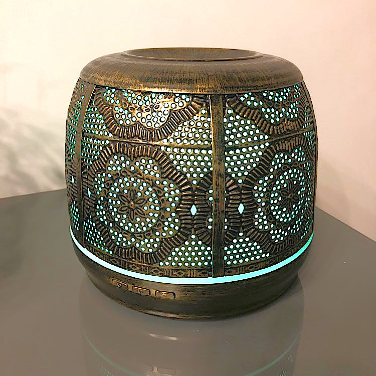 500ml Handmade Wrought Iron Bronze Aromatherapy Diffuser for Essential